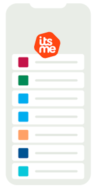 Met je bankkaart | itsme Digitale ID