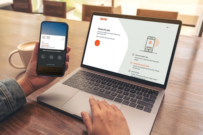 Een mail of sms van itsme® met een link? Da's louche!