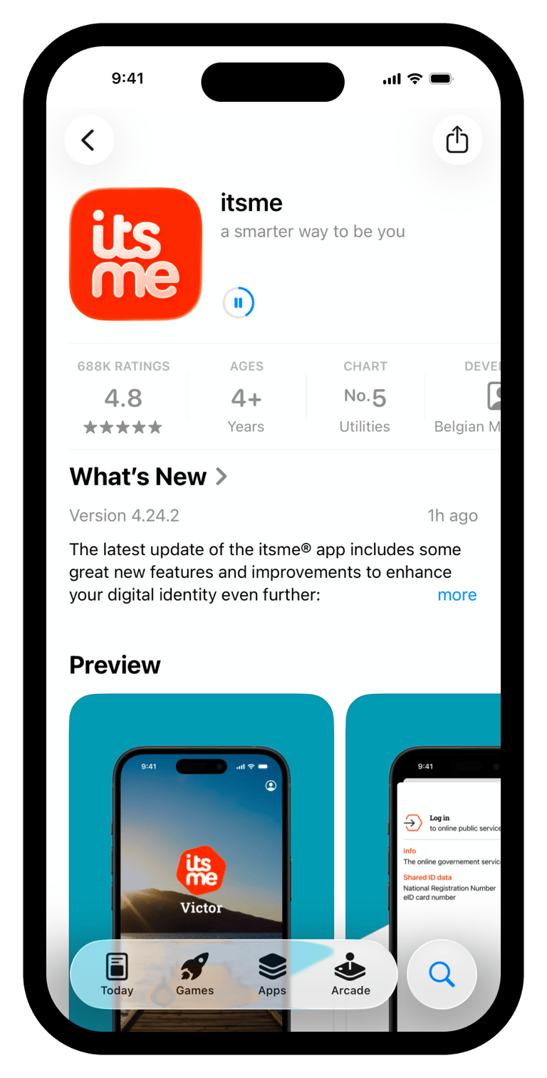 itsme® Get Started (E-ID)