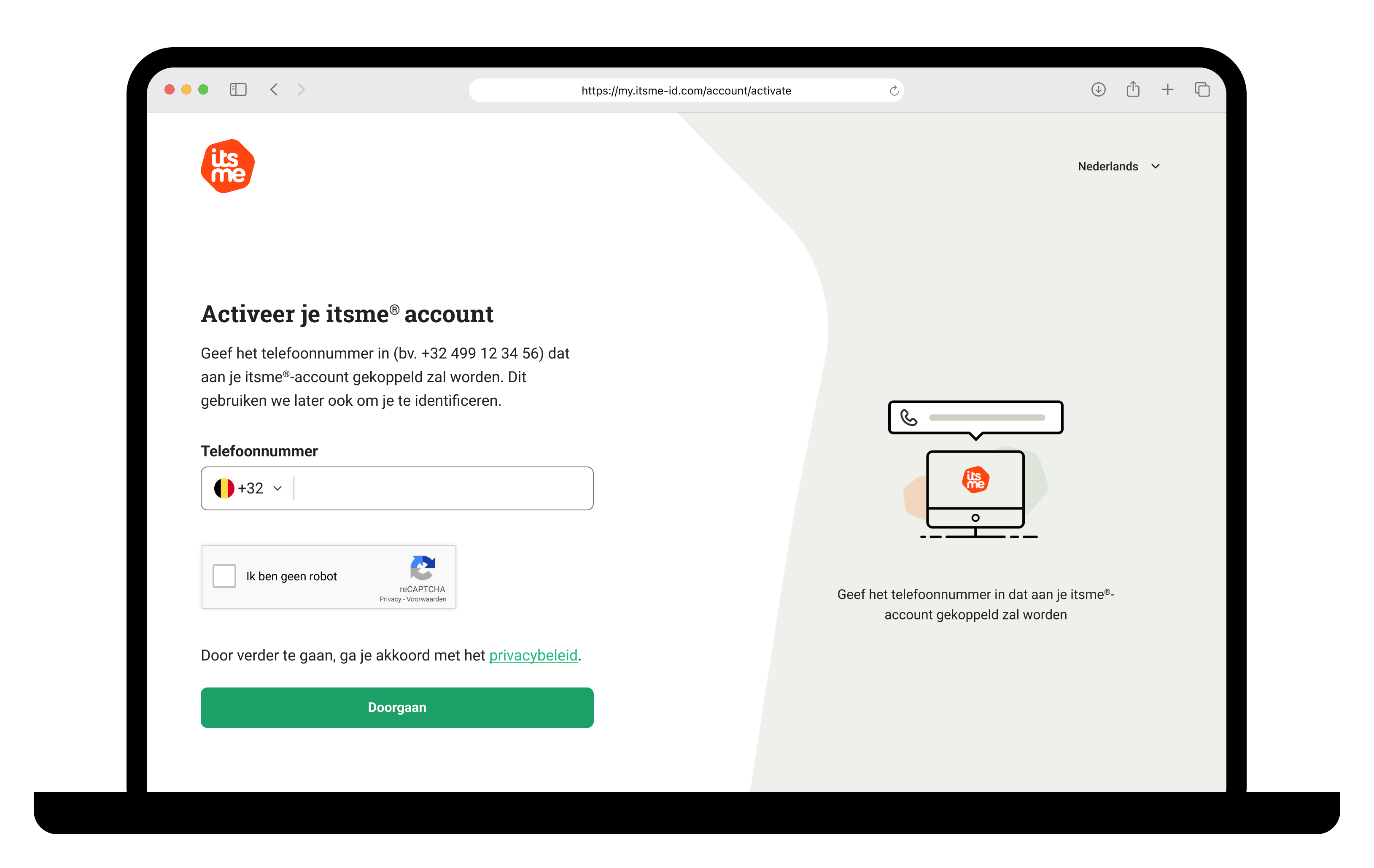 itsme® Get started e-ID